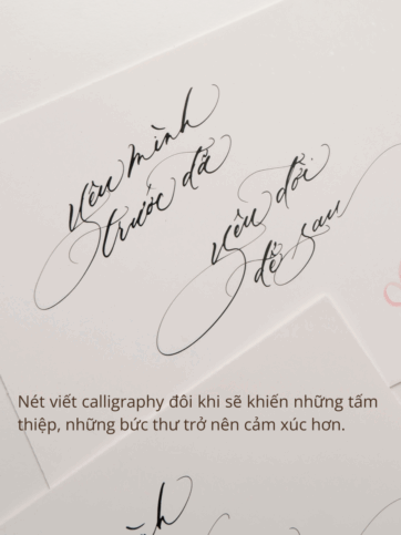 Modern Calligraphy – Aotrangtinh